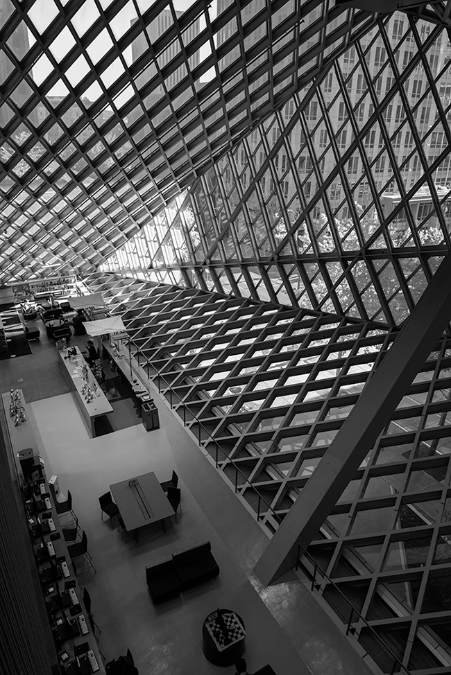 Rem Koolhaas's masterpiece: Seattle Public Library - Photo ...
